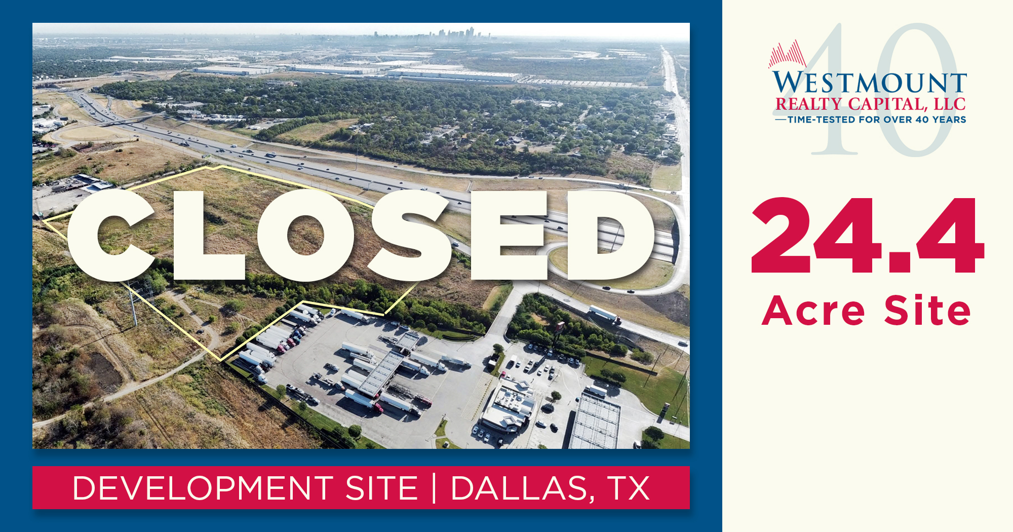 Westmount Realty Capital Closes on Prime West Dallas Industrial ...